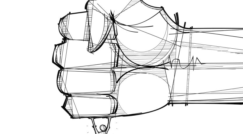 Gouverner avec une poigne de fer ou alors un sceptre de fer